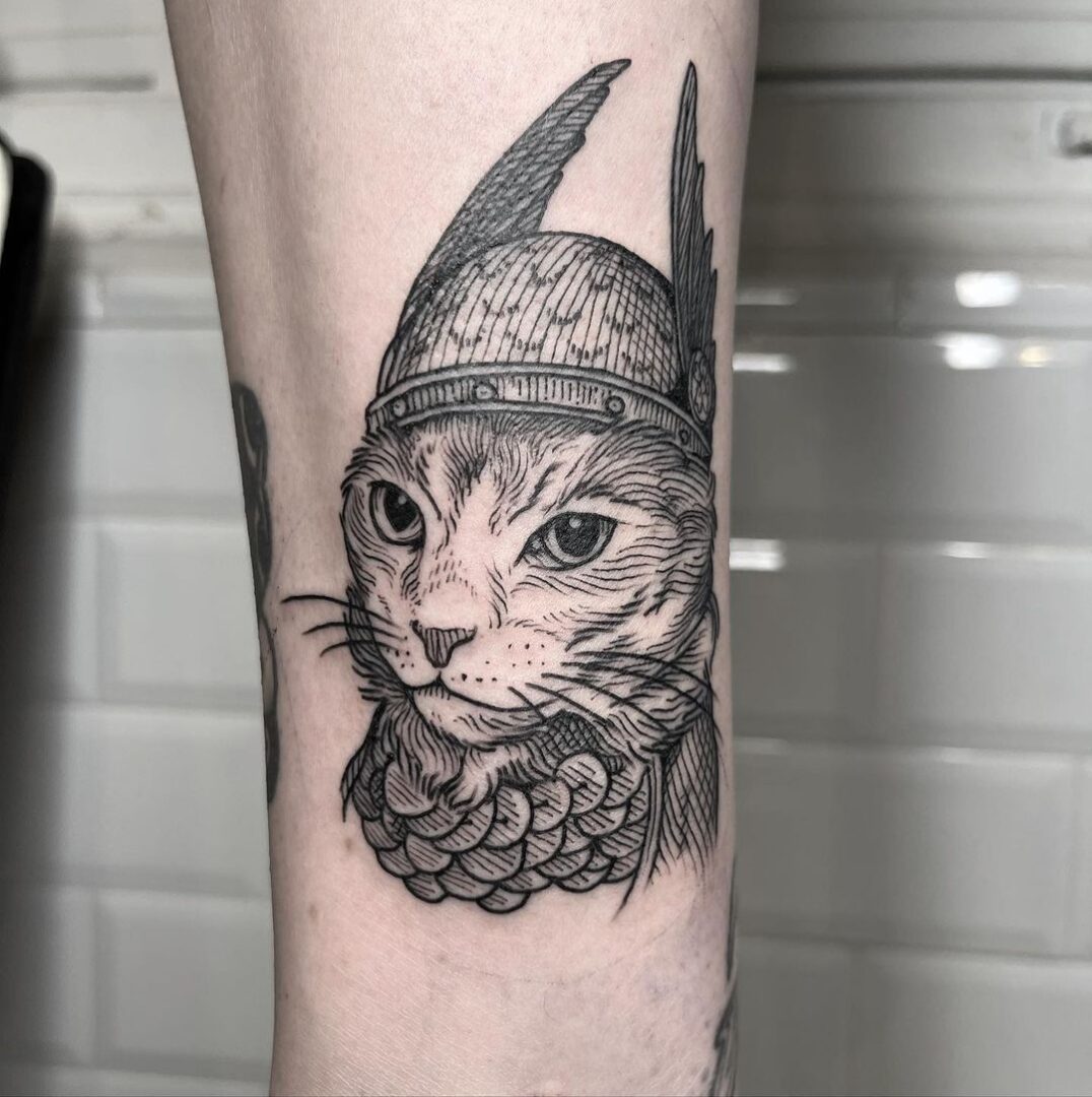 20 Cat Tattoo Ideas To Celebrate Your Furry Friend(s)