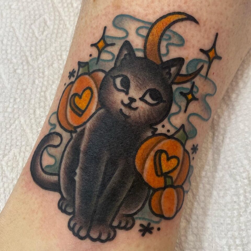 20 Cat Tattoo Ideas To Celebrate Your Furry Friend(s)