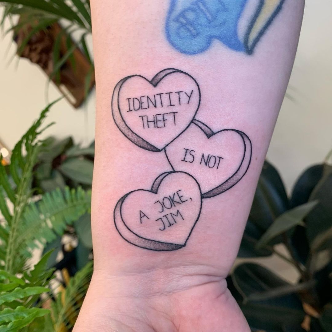 22 Cute Candy Heart Tattoos To Inspire Your Next Ink
