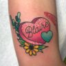 22 Cute Candy Heart Tattoos To Inspire Your Next Ink