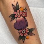 22 Cute Candy Heart Tattoos To Inspire Your Next Ink