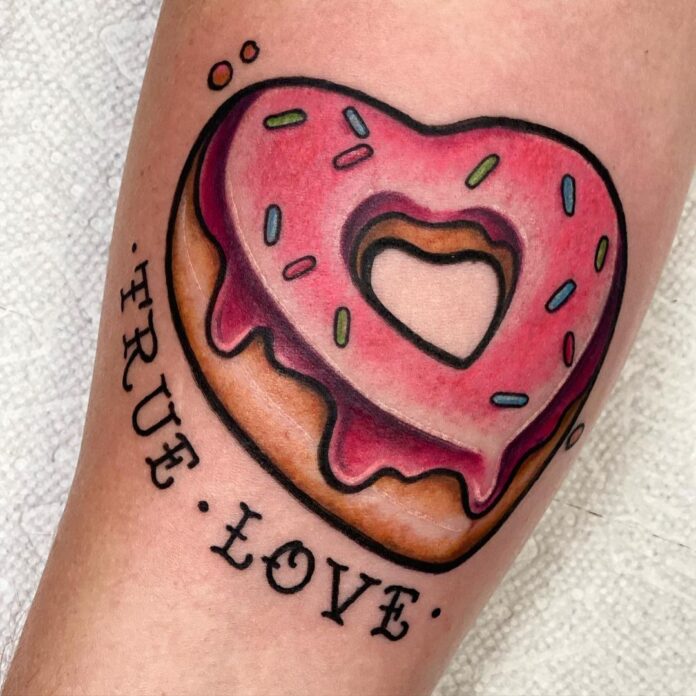 25 Donut Tattoo Ideas For The Cutest Ink Ever