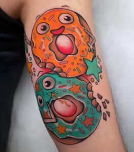 25 Donut Tattoo Ideas For The Cutest Ink Ever