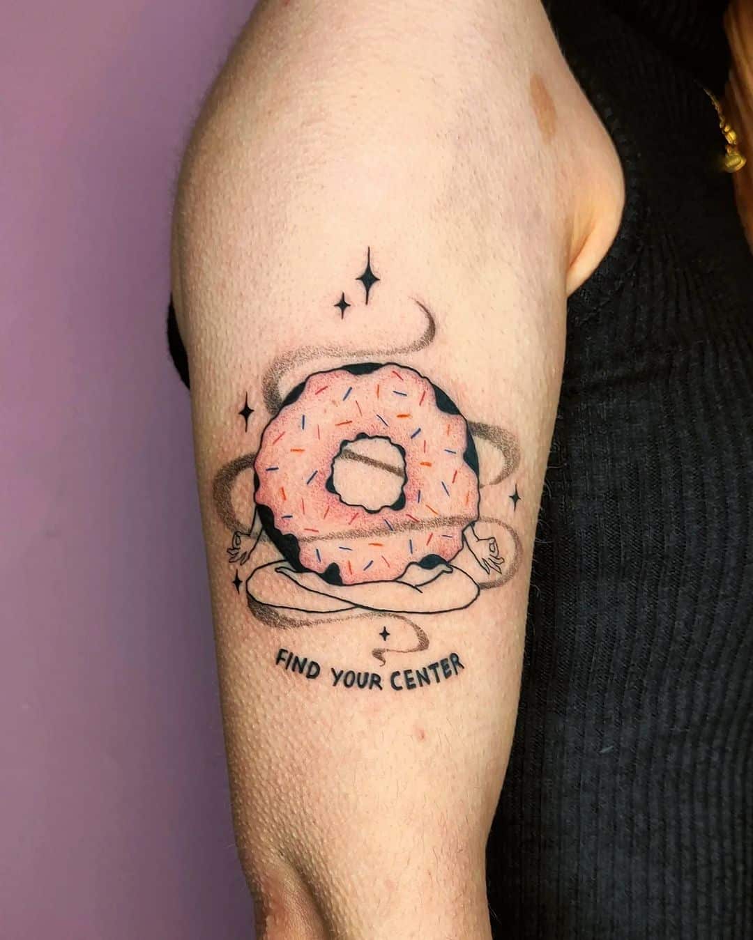 25 Donut Tattoo Ideas For The Cutest Ink Ever
