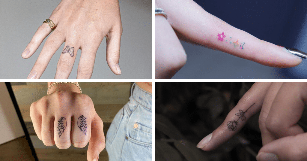 From Dainty To Daring: 21 Cute Finger Tattoo Ideas To Try