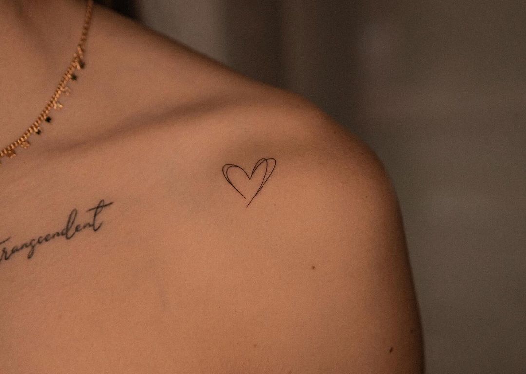 From Simple To Statement, 24 Heart Tattoos For Any Aesthetic