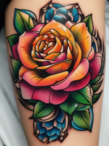 29 Traditional Rose Tattoo Designs for Timeless Personal Expression