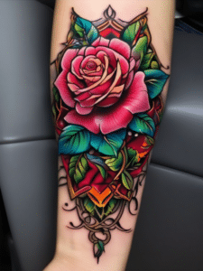 29 Traditional Rose Tattoo Designs for Timeless Personal Expression