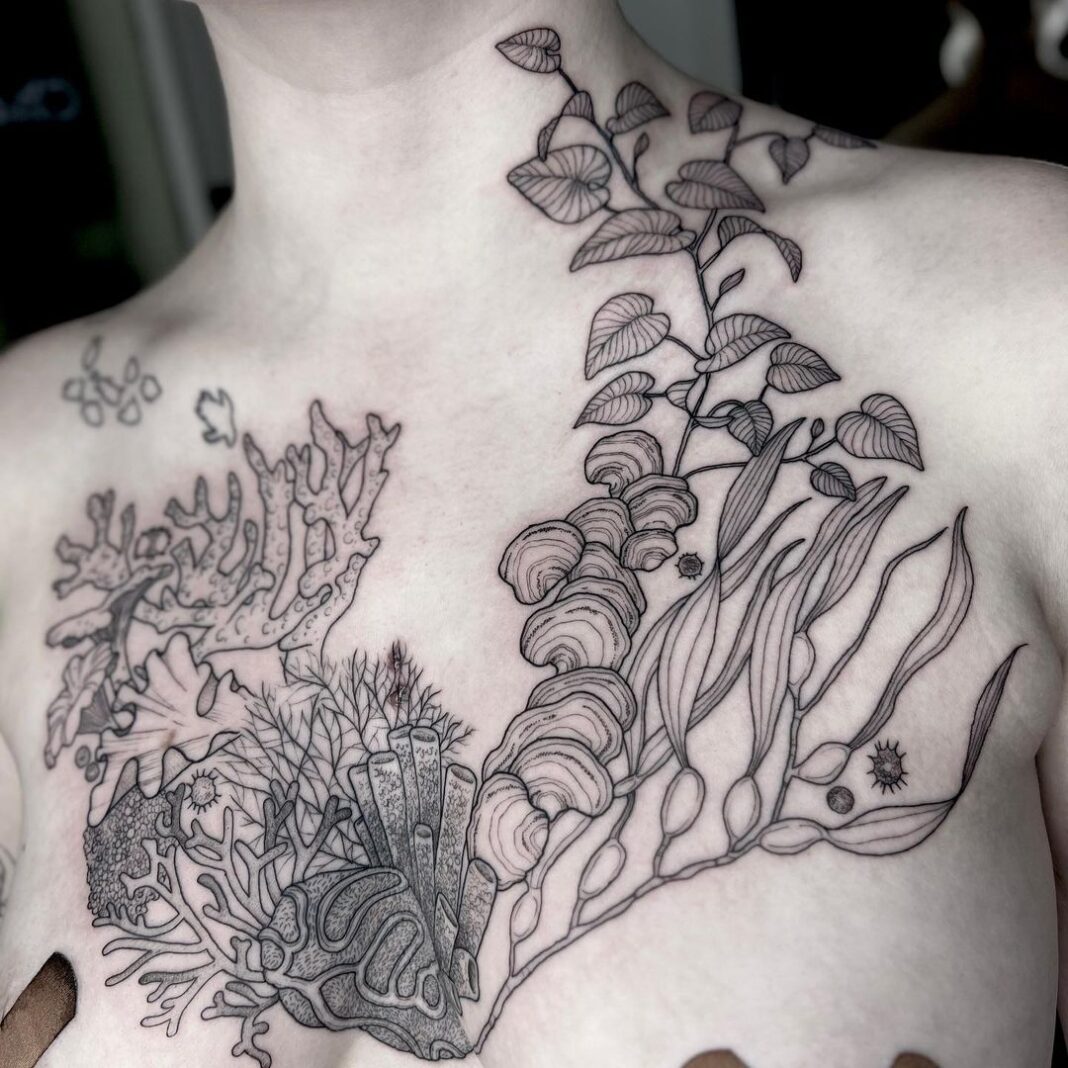 23 Immaculate Coral Tattoos For The Lovers Of The Deep Sea