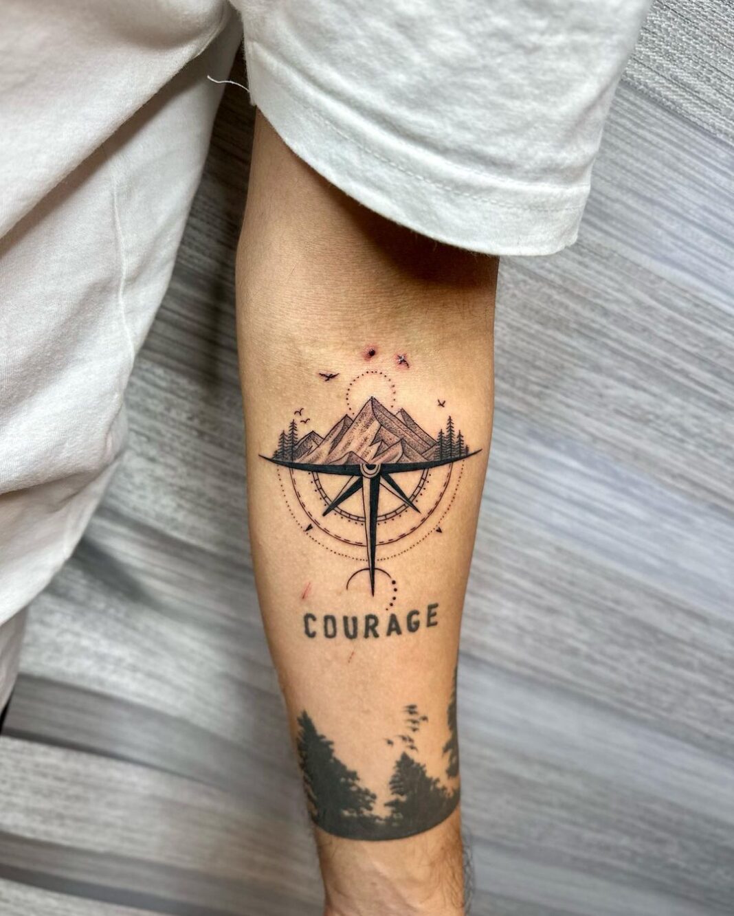 26 Compass Tattoo Ideas For The Traveler Within You