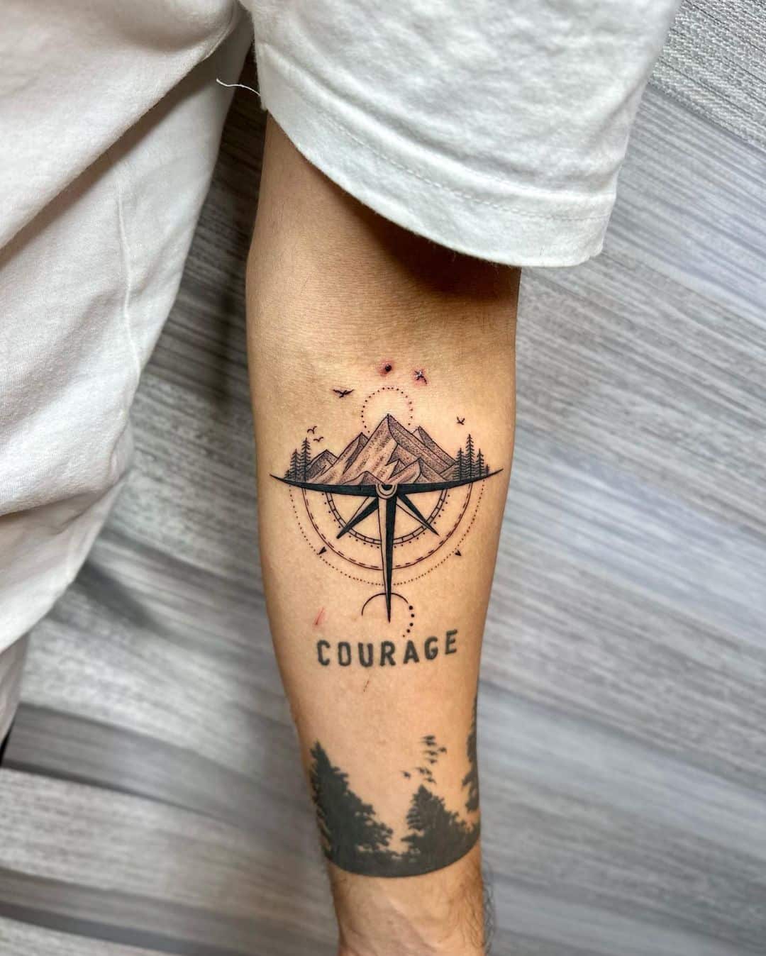 26 Compass Tattoo Ideas For The Traveler Within You
