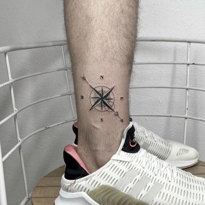 26 Compass Tattoo Ideas For The Traveler Within You