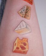 20 Charming Cheese Tattoos That Are Up To No Gouda