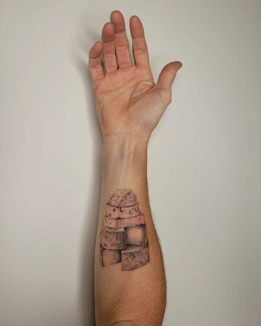 20 Charming Cheese Tattoos That Are Up To No Gouda
