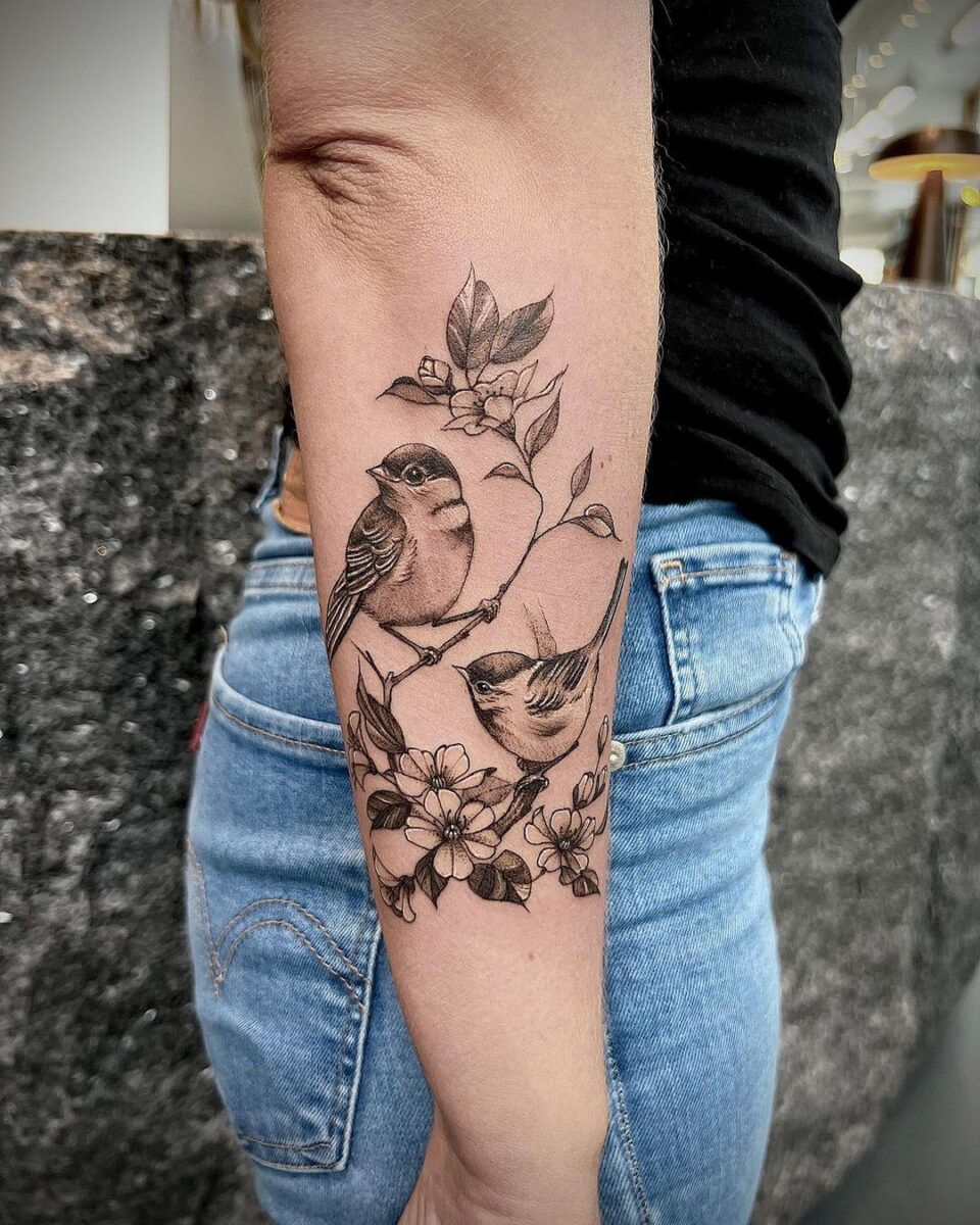 20 Sparrow Tattoos You'll Want To Add To Your Ink Collection