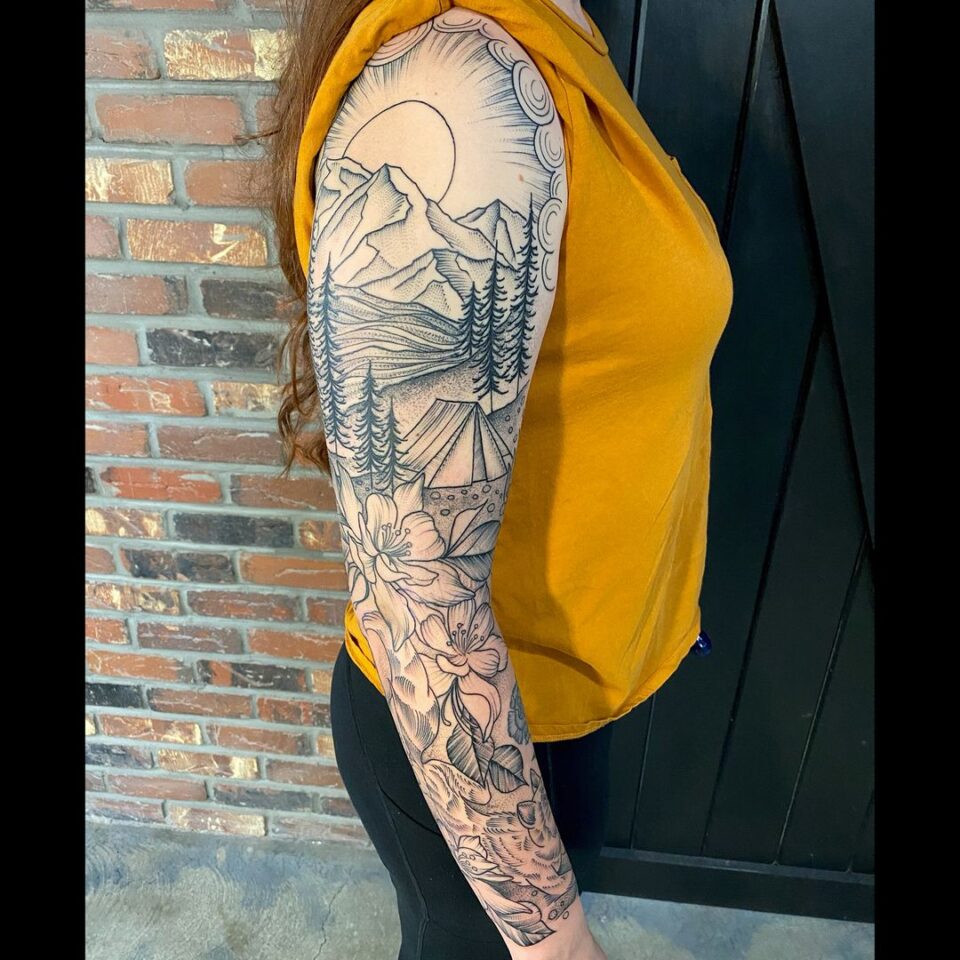 21 Tattoo Sleeves For Women From Feminine To Edgy