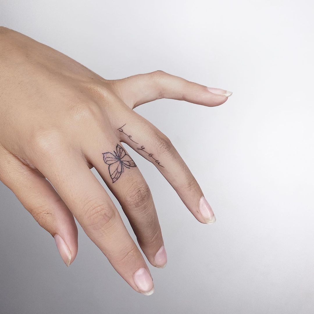 22 Butterfly Hand Tattoos That'll Give You Endless "Ink-spo"