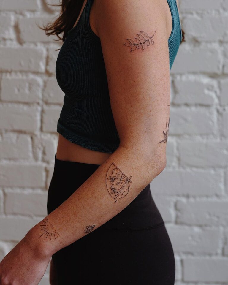 22 Patchwork Tattoos That Take Body Art To The Next Level