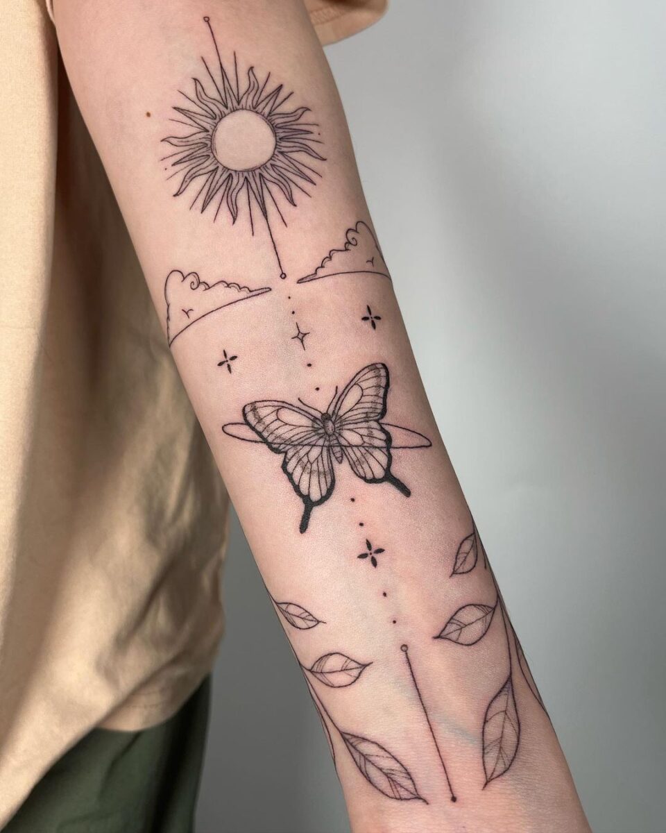 22 Patchwork Tattoos That Take Body Art To The Next Level