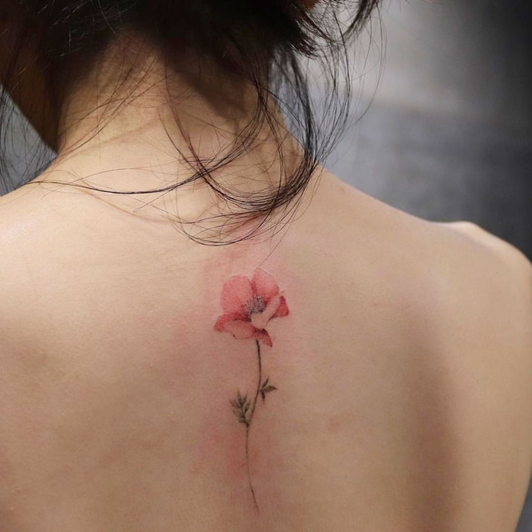22 Pretty Poppy Flower Tattoos We Can't Stop Staring At