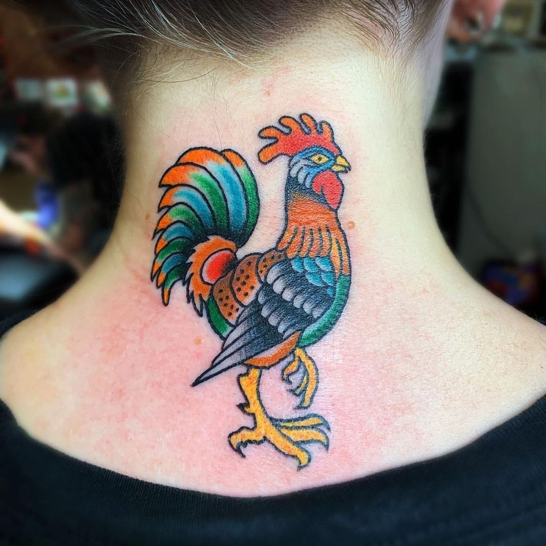 22 Revolutionary Rooster Tattoos You Won't Regret Getting