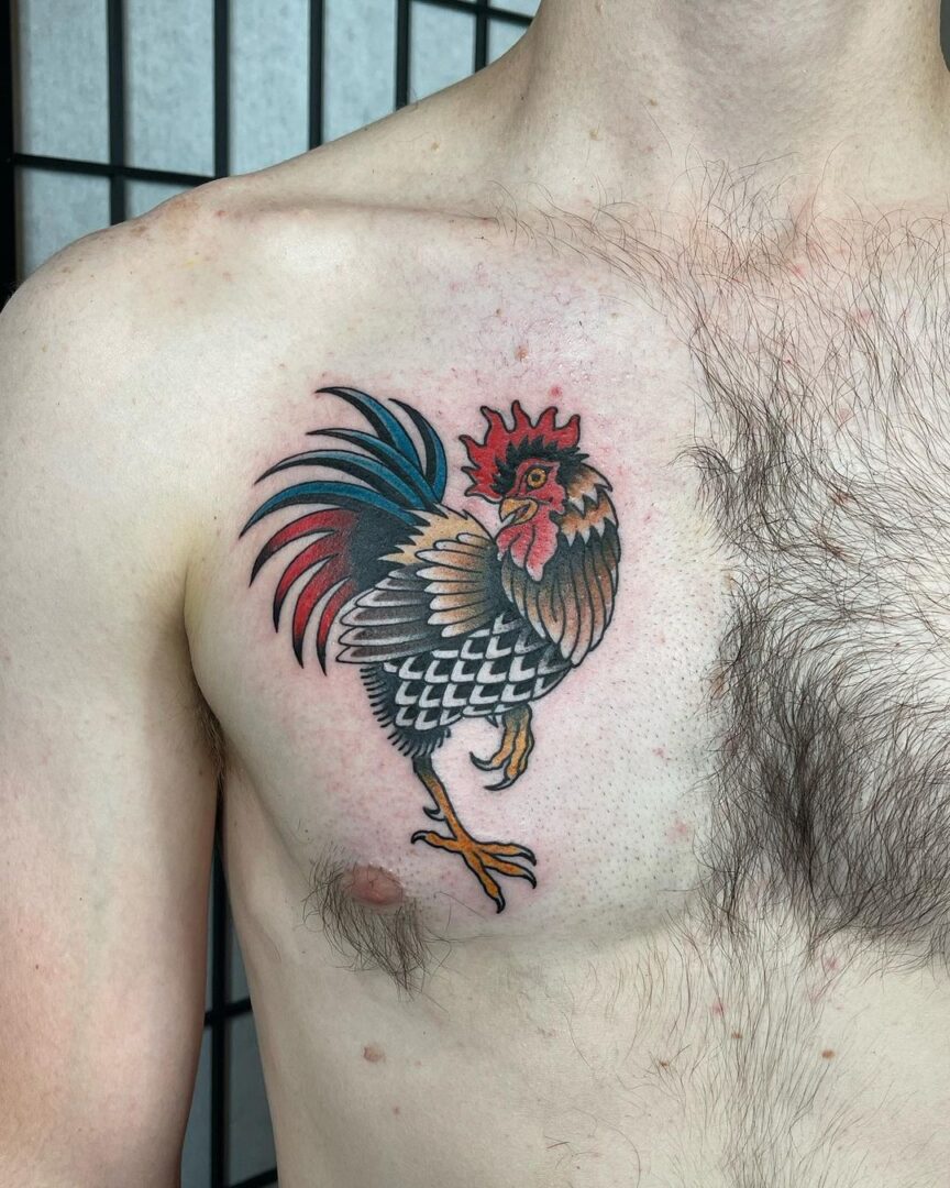 22 Revolutionary Rooster Tattoos You Won't Regret Getting