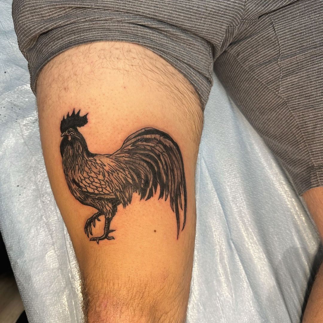 22 Revolutionary Rooster Tattoos You Won't Regret Getting