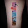 23 Sunset Tattoo Ideas For All The Nature Lovers Out There
