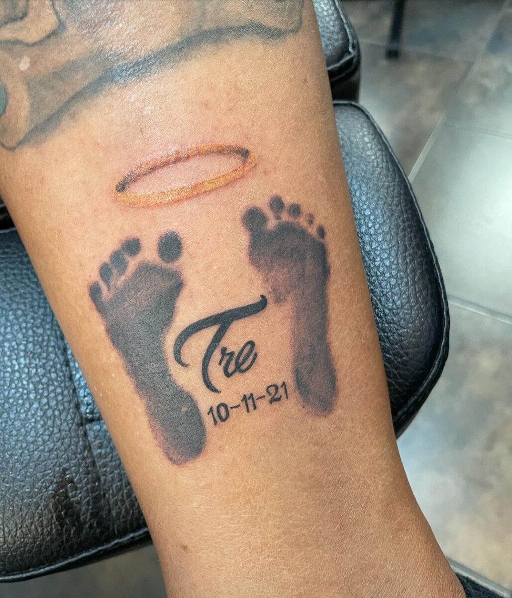 24 Baby Memorial Tattoos: Emotional Ways To Mark Your Loss