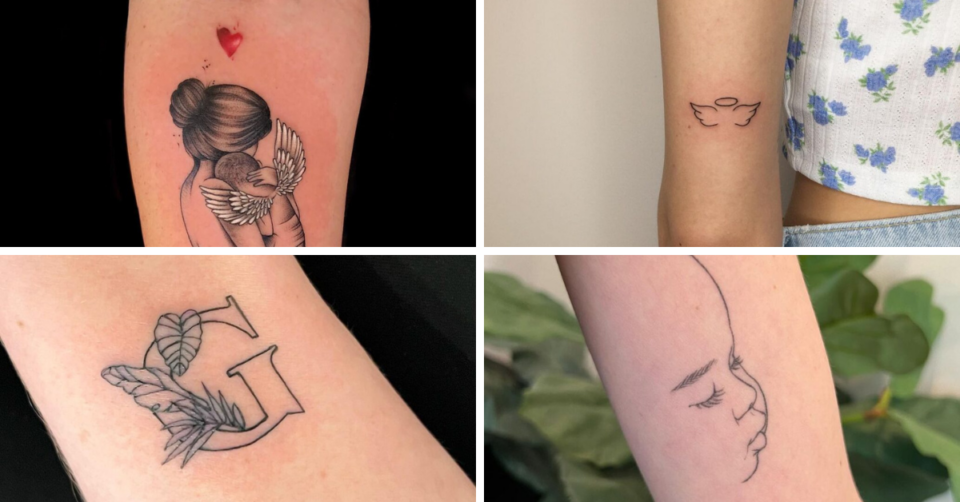 24 Baby Memorial Tattoos: Emotional Ways To Mark Your Loss