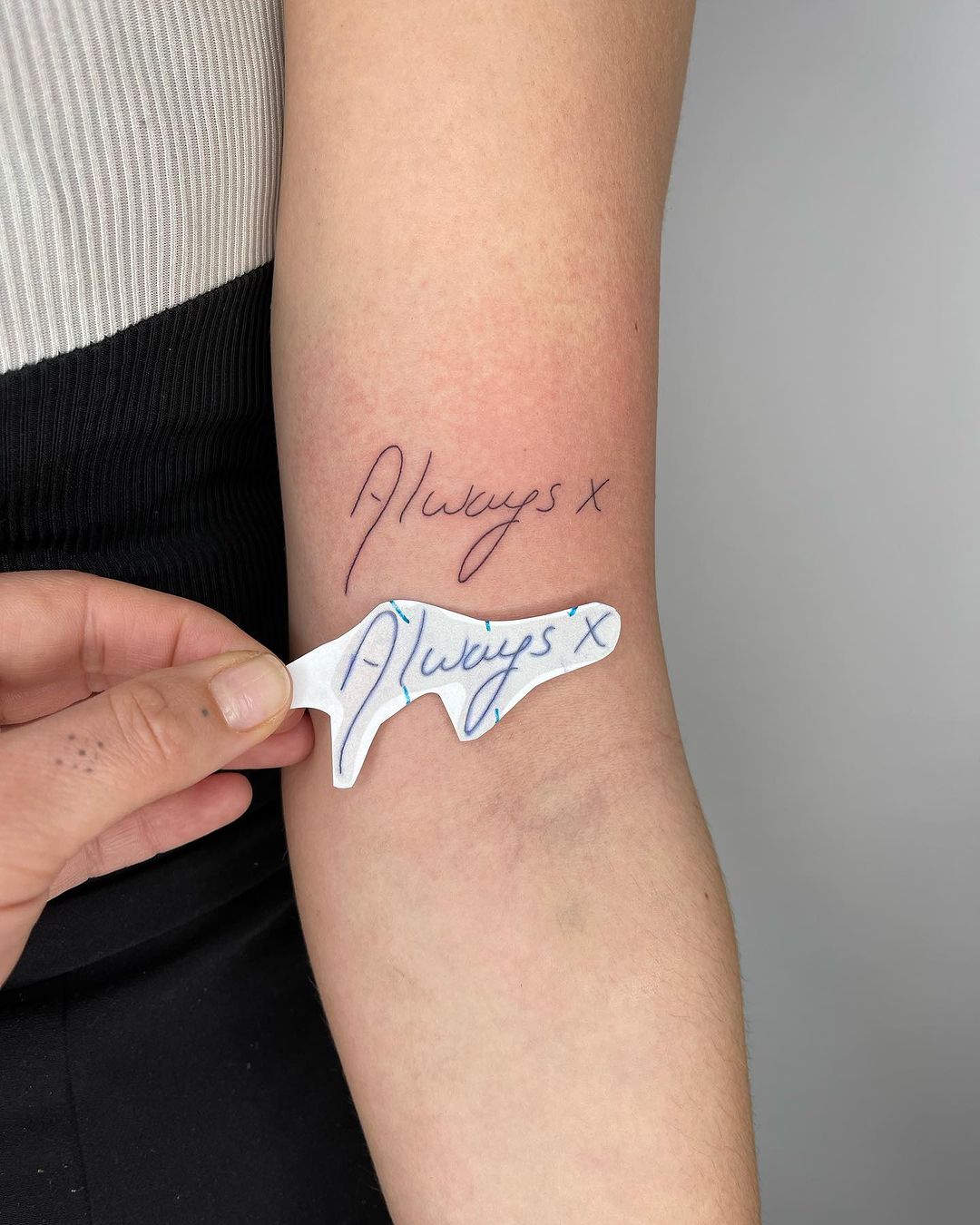 25 Hearty Handwriting Tattoos That Will Last You A Lifetime