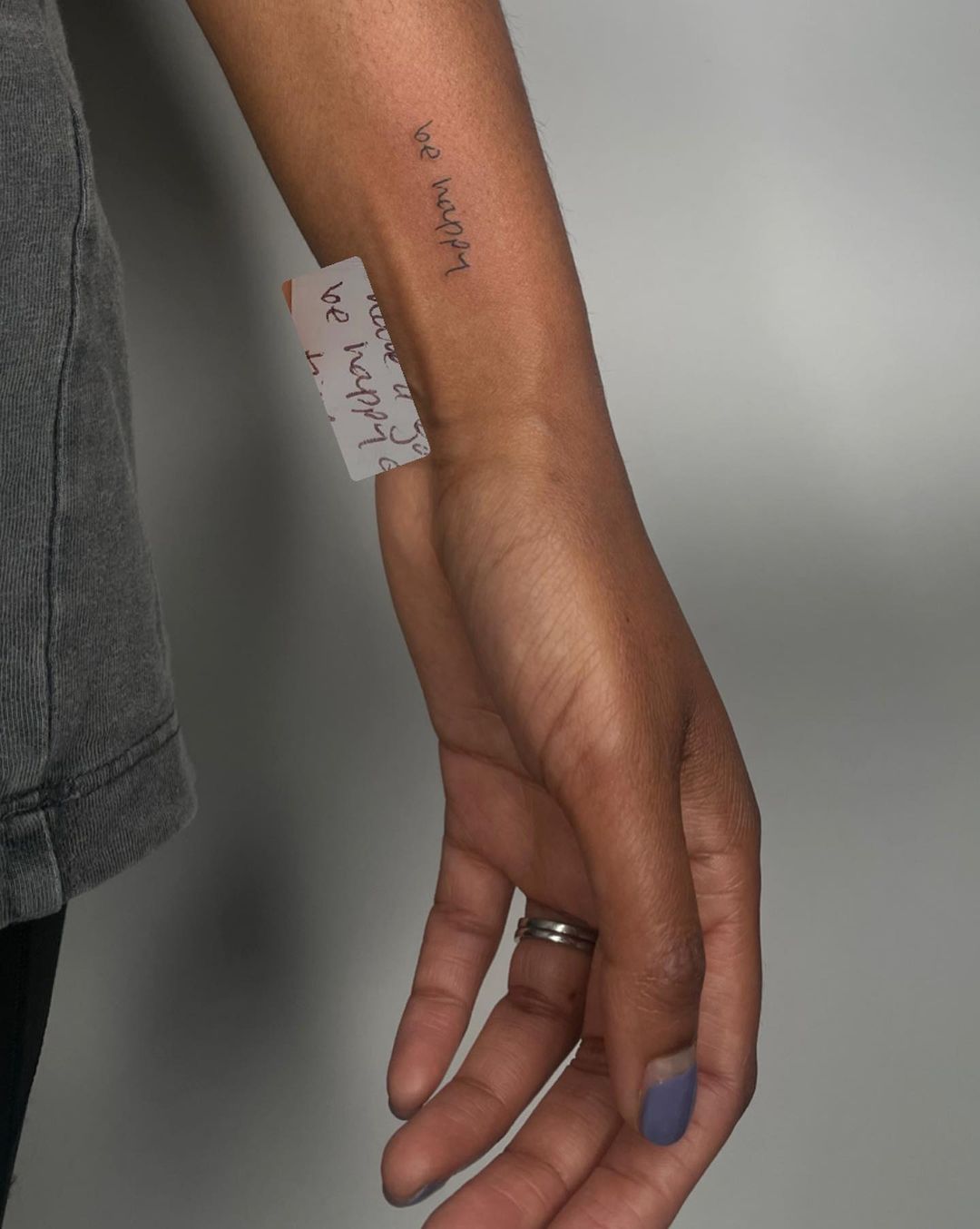 25 Hearty Handwriting Tattoos That Will Last You A Lifetime