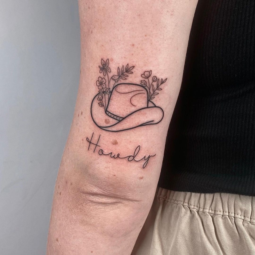 From Cowboy Boots To Bulls, 22 Western Tattoos For Everyone