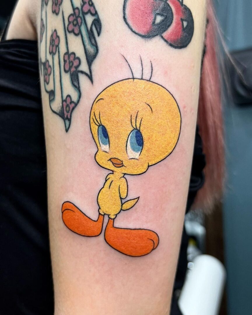 24 Tweety Bird Tattoo Ideas To Commemorate Your Childhood