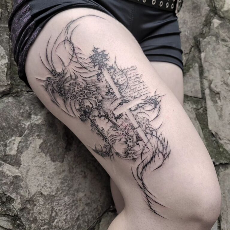 25 Cyber Sigilism Tattoo Ideas For The Spooky And Sensual