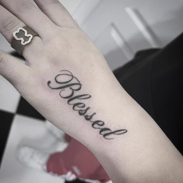 23 Blessed Tattoo Ideas To Keep You Going During Hard Times