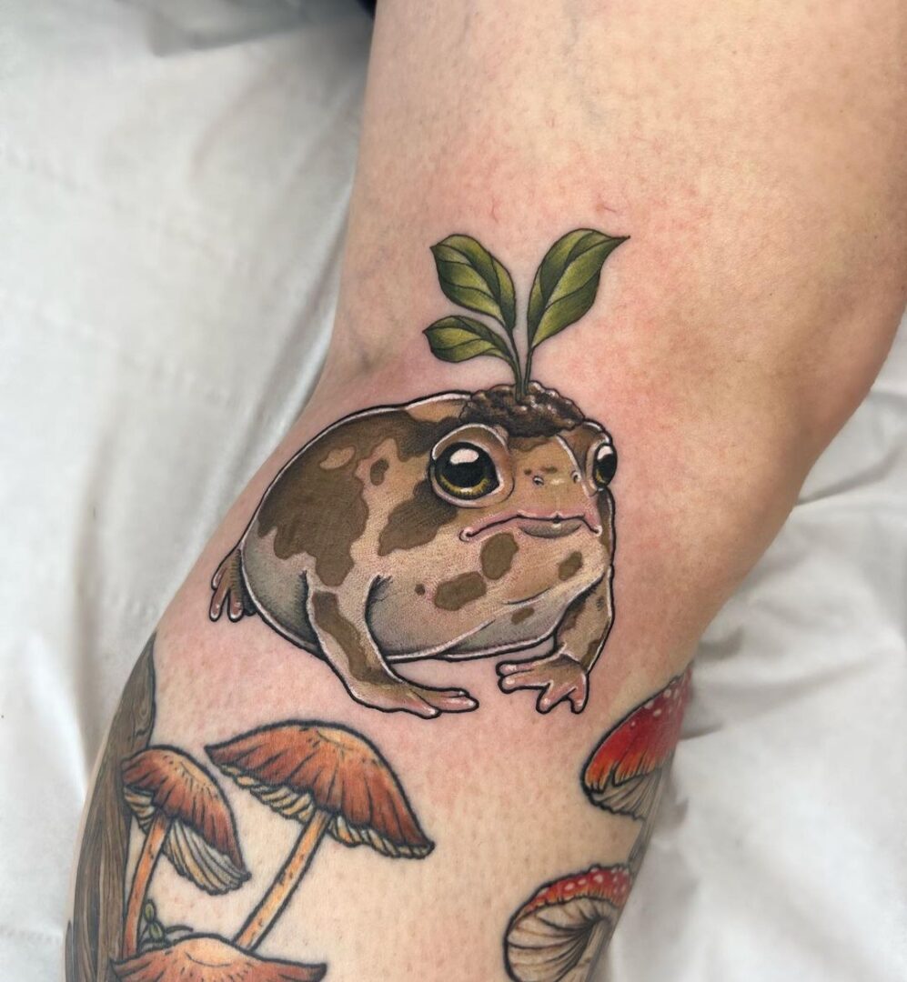 24 Frog Tattoo Designs For Your Protective Familiar