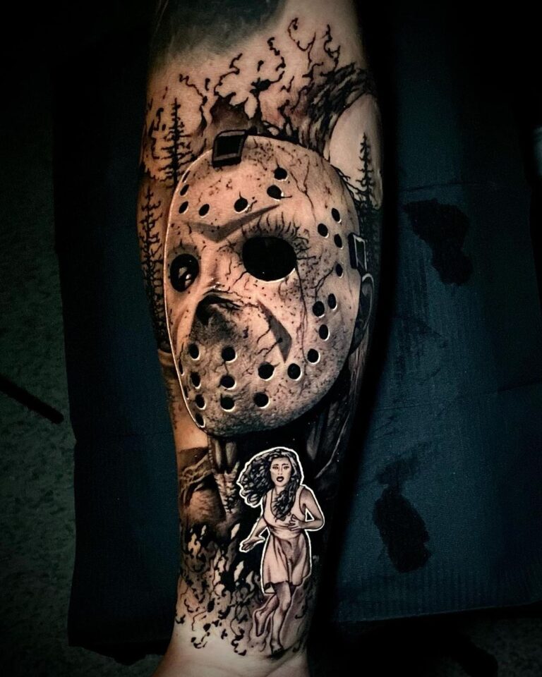 28 Creepy Horror Movie Tattoo Ideas For The Lovers Of Gore