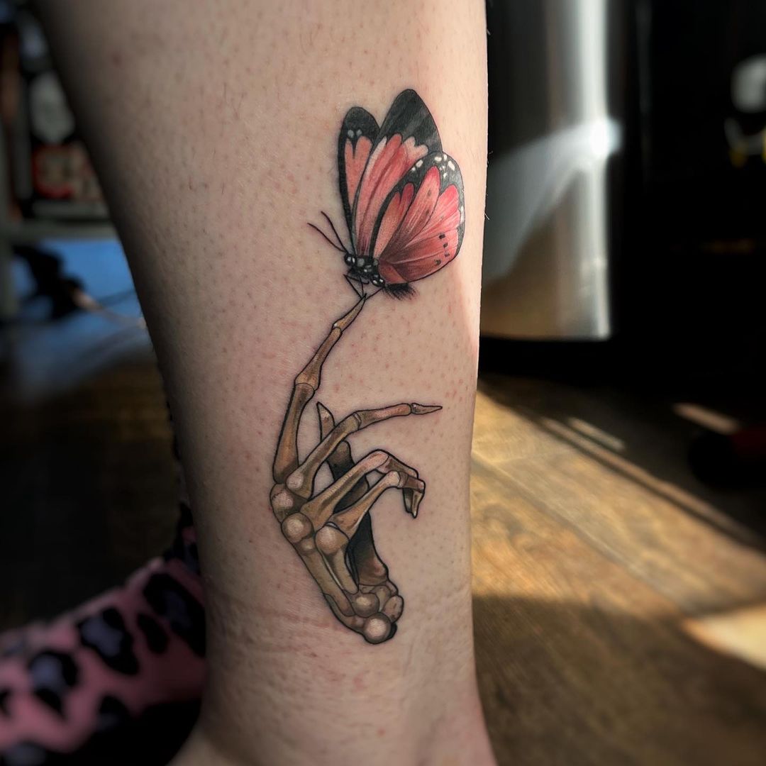 23 Skeleton Hand Tattoo Ideas To Connect With The Afterlife