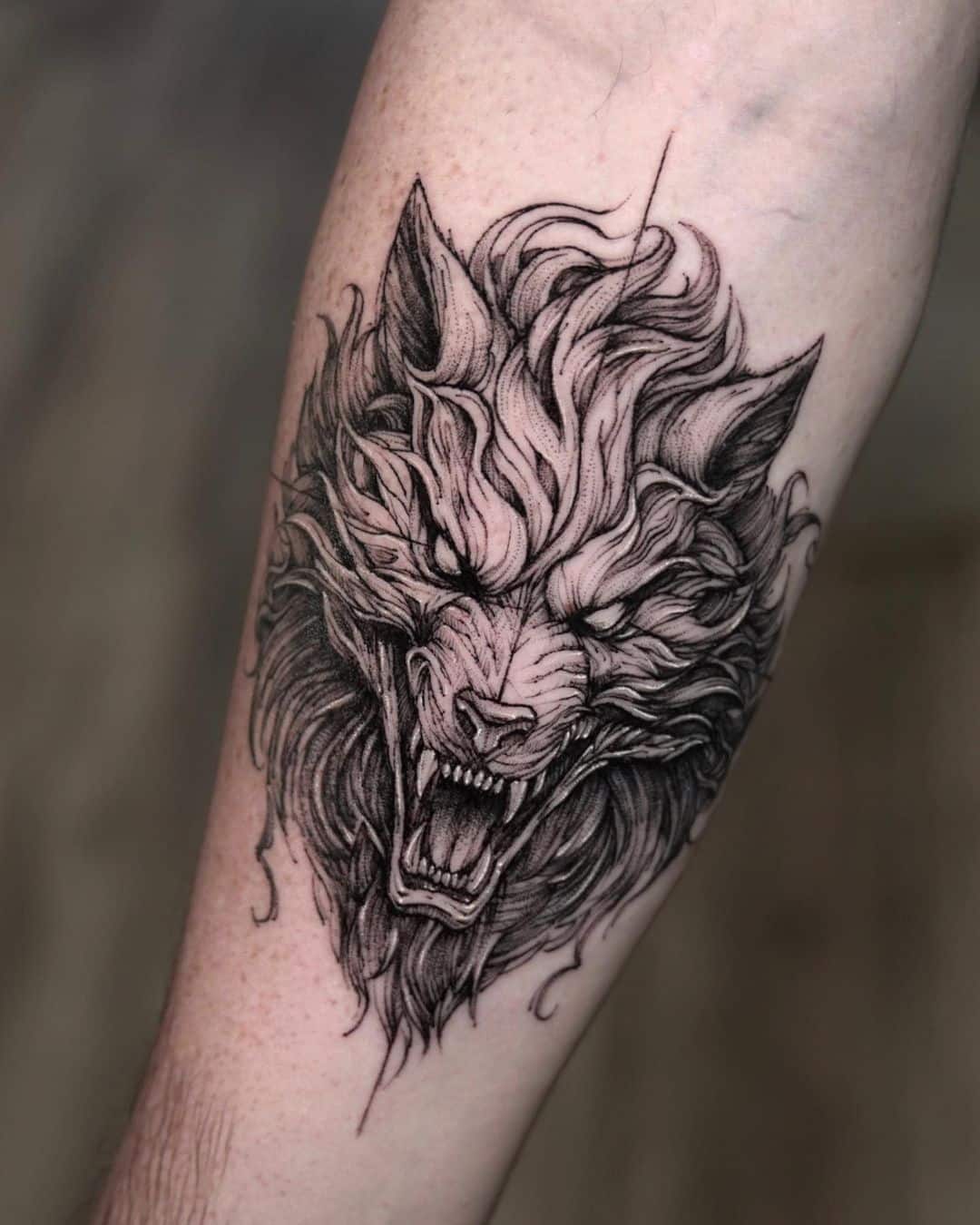 23 Wolf Tattoos For Men And Their Strong Devotion