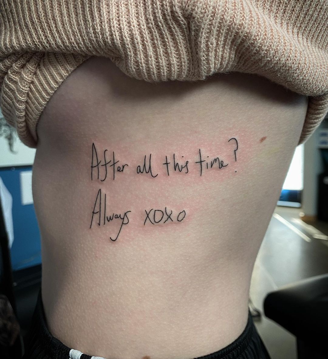 21 XOXO Tattoo Ideas To Inspire A New Jewel On Your Skin