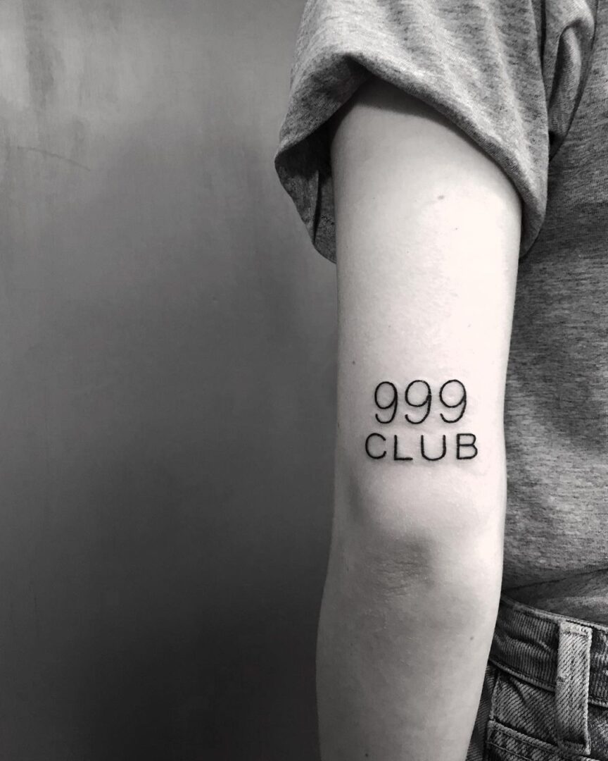 20 Best 999 Tattoo Options To Inspire You To Keep On Moving