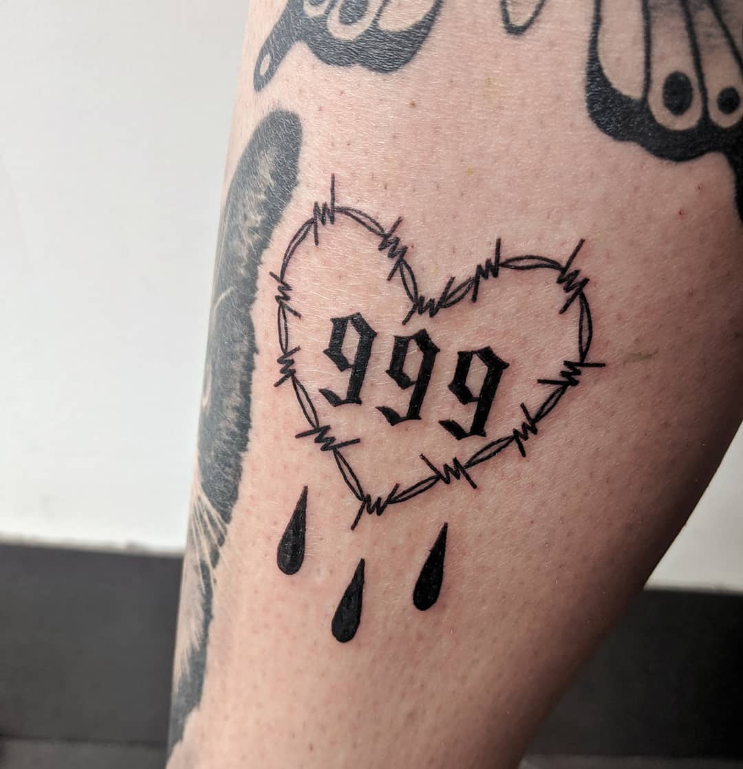 20 Best 999 Tattoo Options To Inspire You To Keep On Moving