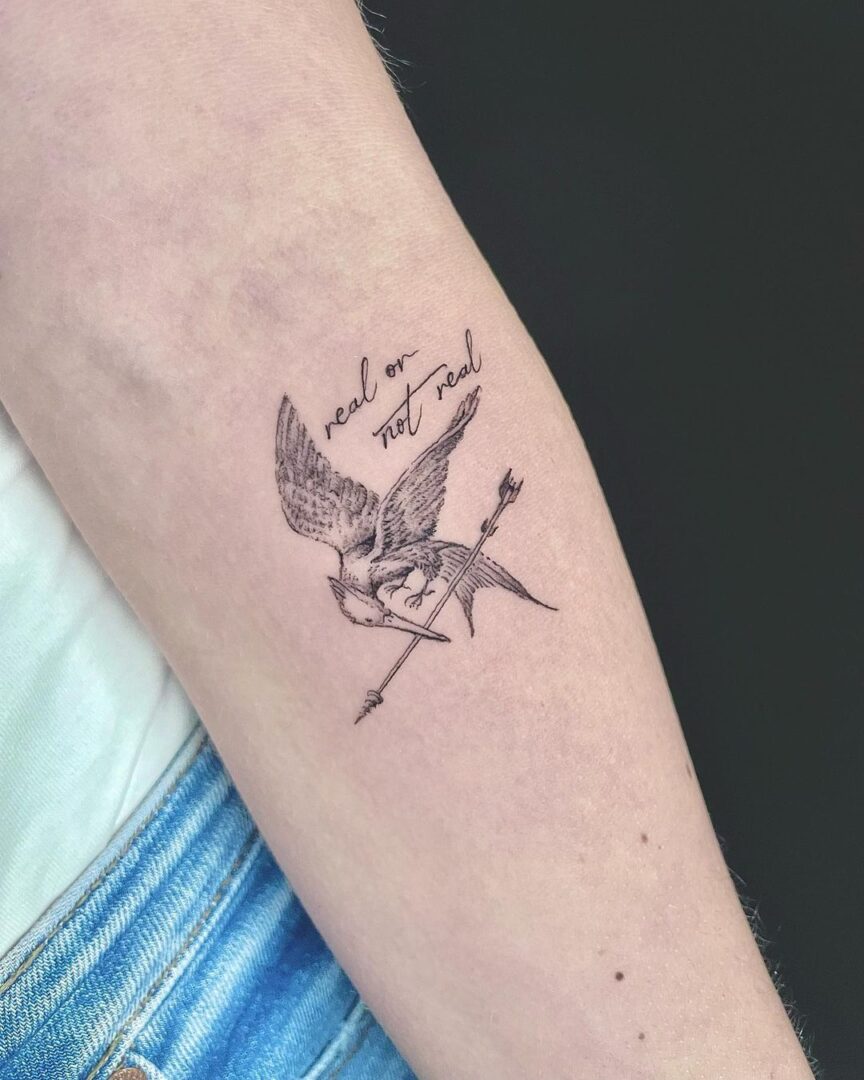 22 Incredible Hunger Games Tattoo Ideas Fit For Die-Hard Fans