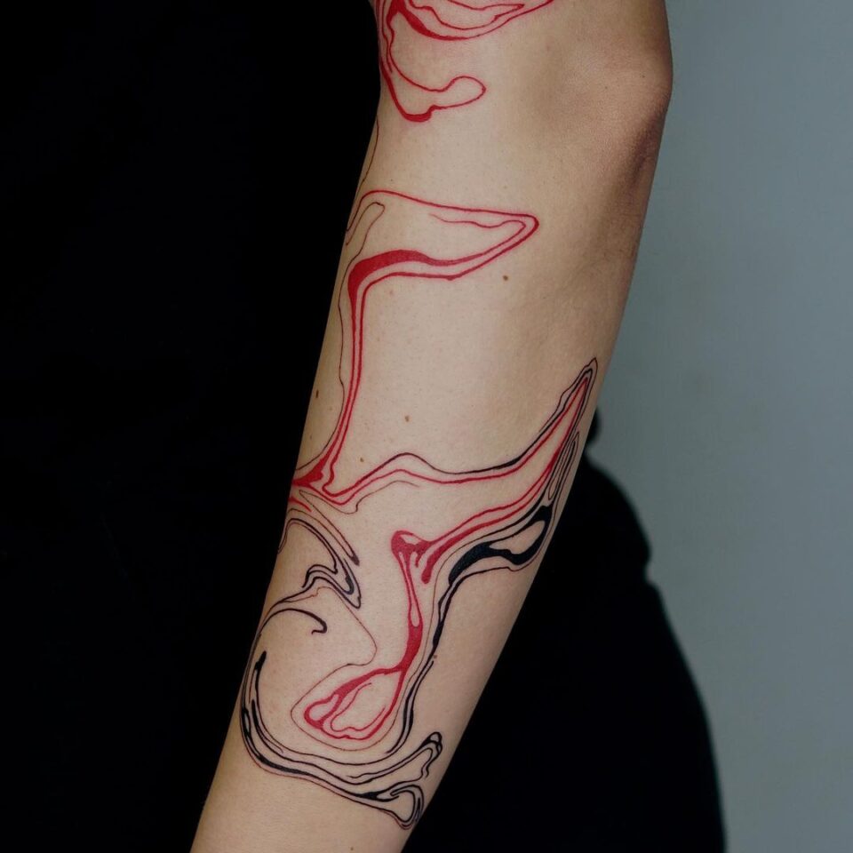 22 Abstract Tattoos That'll Make You "Ink" Outside The Box