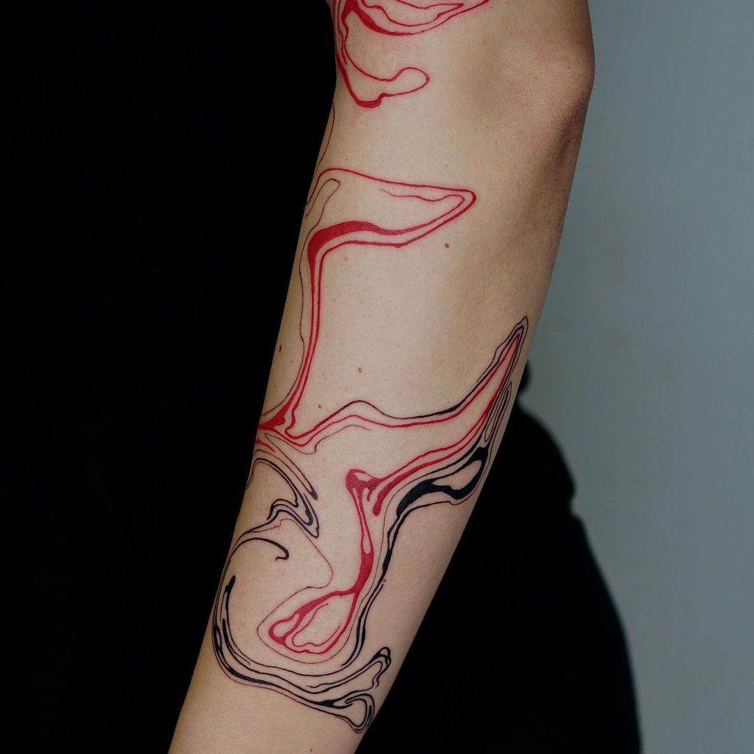 22 Abstract Tattoos That'll Make You "Ink" Outside The Box