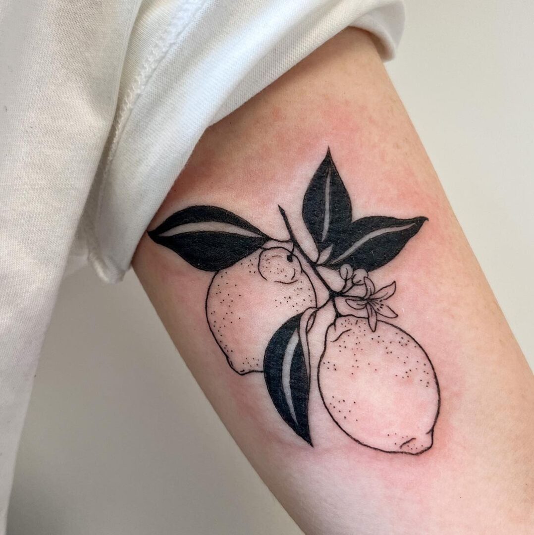 22 Lemon Tattoo Designs To Help You Squeeze The Day