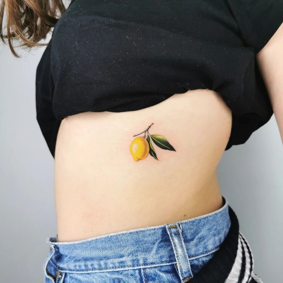 22 Lemon Tattoo Designs To Help You Squeeze The Day