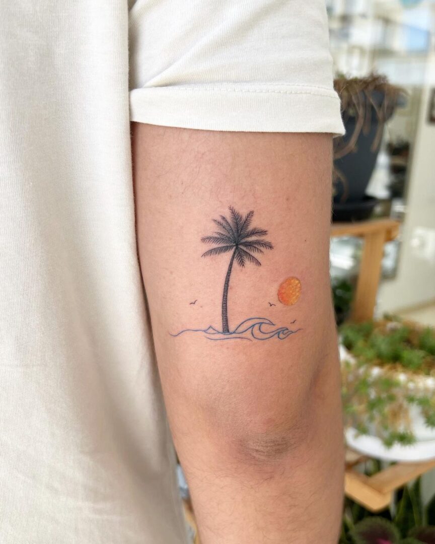 21 Powerful Palm Tree Tattoo Ideas For Lasting Summer Vibes