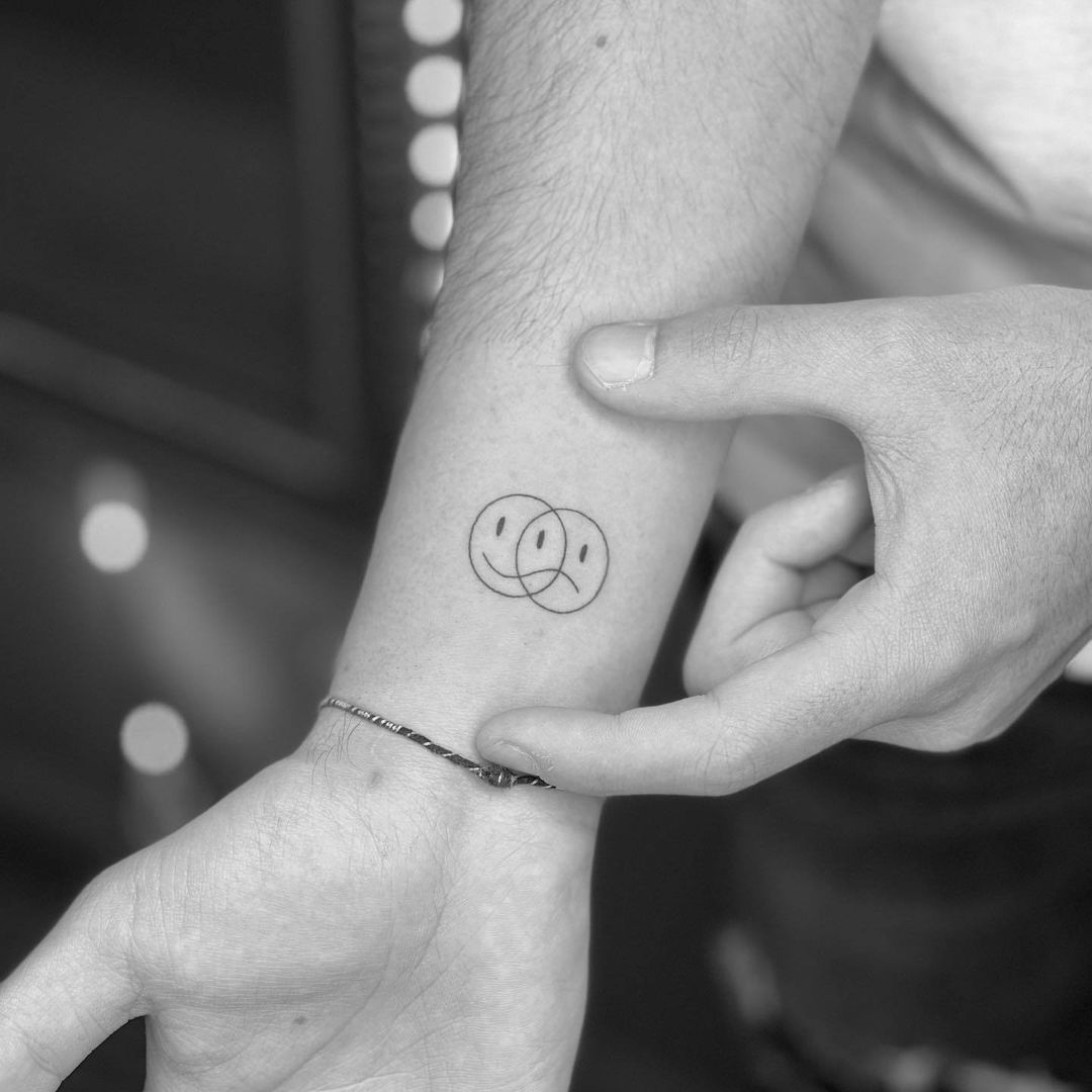 20 Simple Smiley Face Tattoos Guaranteed To Make You Smile